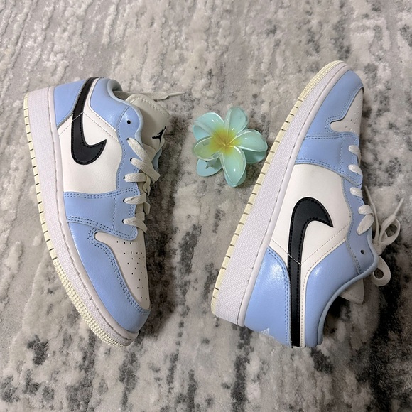 Nike | Shoes | Nike Air Jordan Low Ice Blue | Poshmark